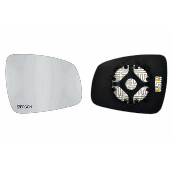 ERGON 96901509 стекло зеркала правого сферич. с обогревом, нейтральный антиблик\ Lada (Лада)