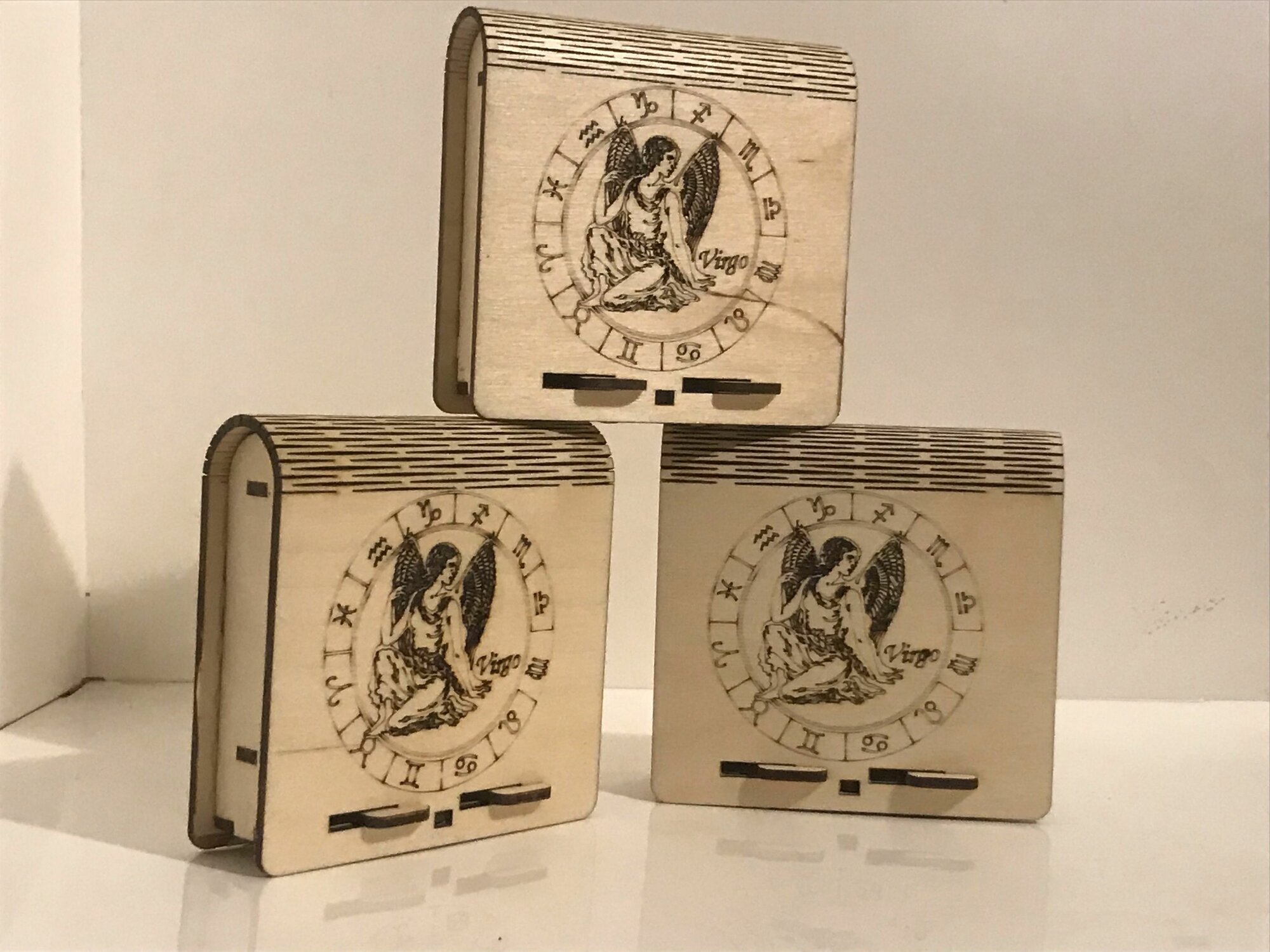 Шкатулка для подарка зодиак "Дева"