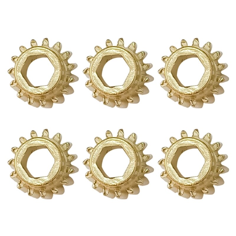6 Pack Iron Guitar Tuning Gears Iron Guitar Gear Replacement for Guitar