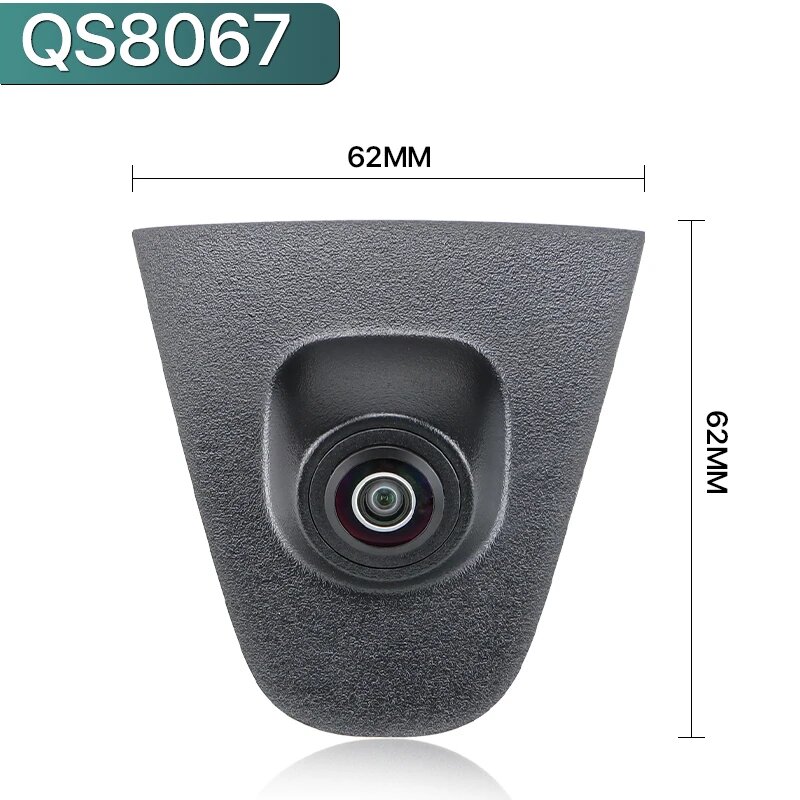 CCD AHD 1080P 1000TVL Автомобильная Камера Переднего Вида с QS8067(62x62mm), AHD1080P-175Deg