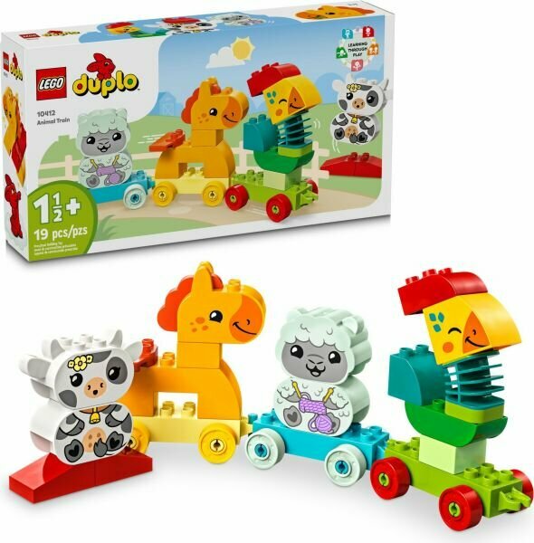 Lego 10412 Duplo Поезд с животными