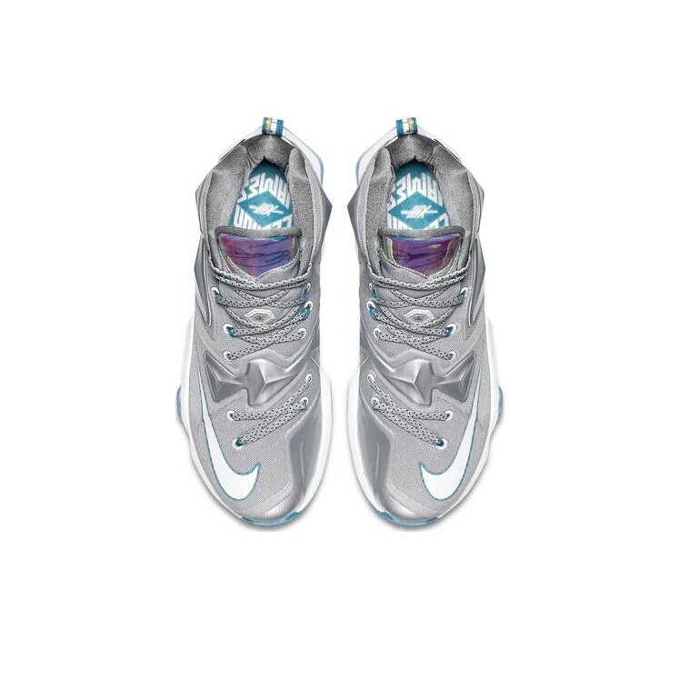 Кроссовки NIKE Lebron 13, размер EU 42 стопа (26.5CM), фиолетовый — фото 1