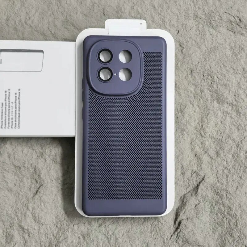 Для IQOO Z10 Turbo Pro Чехол с рассеиванием тепла Жесткие чехлы для телефонов для VIVO IQOO Z10turbo Plus Охлаждающий сотовый сетчатый чехол для ПК