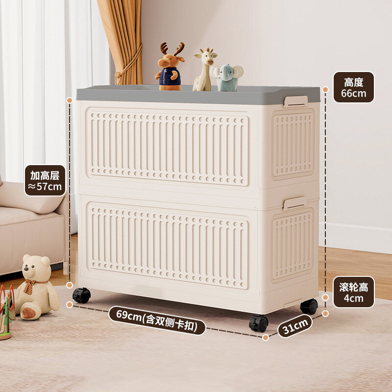 Премиум большой вместимости коробка для хранения одежды, влагонепроницаемая, пыленепроницаемая, для общежития, гардероба, одежды, одеял, многослойный органайзер для хранения