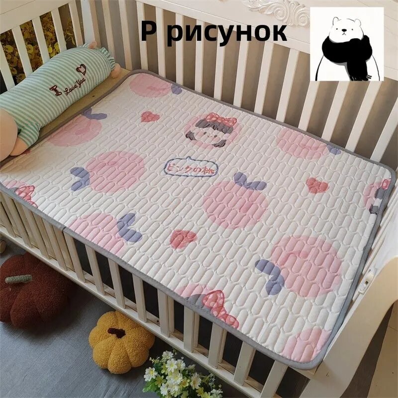 Пеленка текстильная 70 х 100 см, Хлопок, 1 шт, многоразовая, унисекс