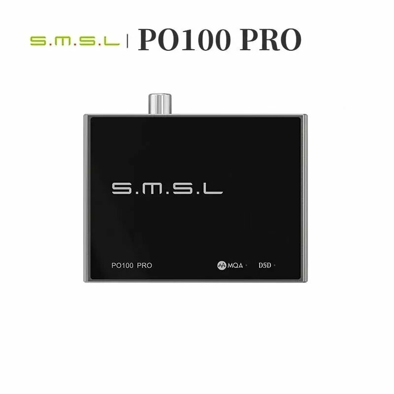 SMSL PO100 PRO Цифровой интерфейс USB с декодированием MQA Оптический коаксиальный выход DSD512 I2S 32 бит 768 кГц для коммутатора PS5