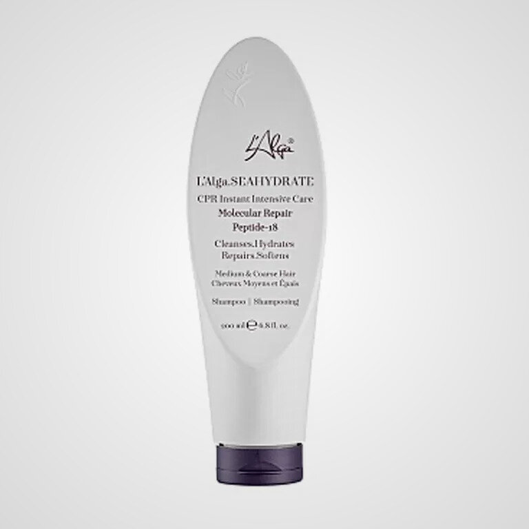 Шампунь увлажняющий с Пептидом-18 для нормальных и жестких волос 200 мл L'alga CPR Seahydrate Shampoo Medium & Coarse Шампунь 200 мл