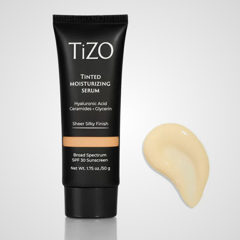 Сыворотка увлажняющая тональная SPF 30 оттенок 01 Light Tinted moisturizing serum TIZO Tinted moisturizing serum 01 Light Сыворотка 50 гр