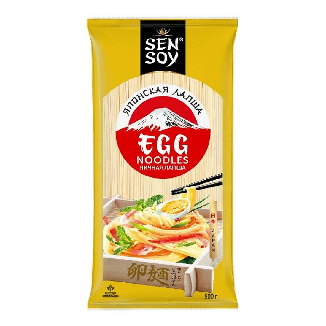 Лапша SEN SOY яичная, 500 г