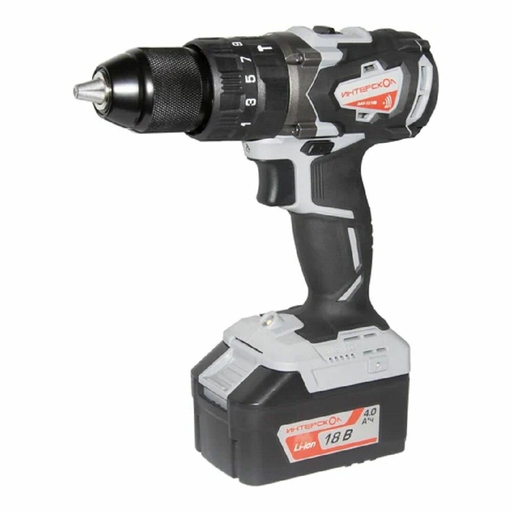 Интерскол ДАУ - 13 18В акк. удар. дрель - шуруп. Li - ion АПИ 574.4.1.70