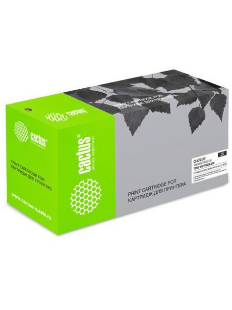 Картридж cactus CS-CF237YR, черный