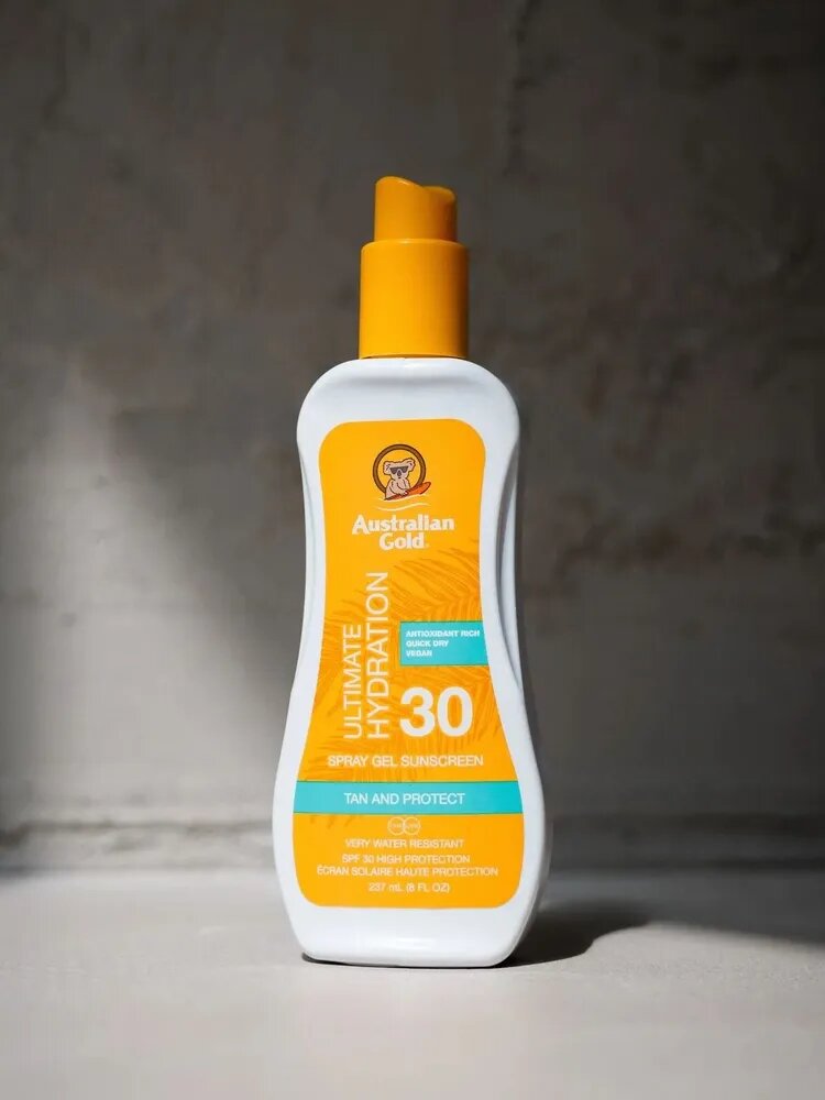 Australian Gold Ultimate Hydration Spray Gel SPF30 Солнцезащитный спрей-гель SPF30