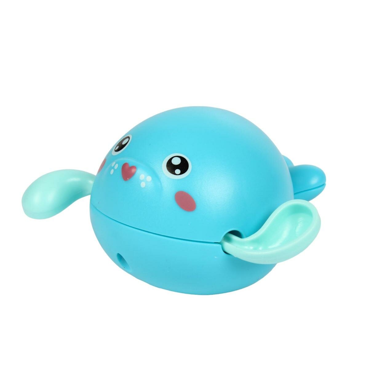 Заводная игрушка для купания, голубая, 7см, из пластика, веселое времяпрепровождение