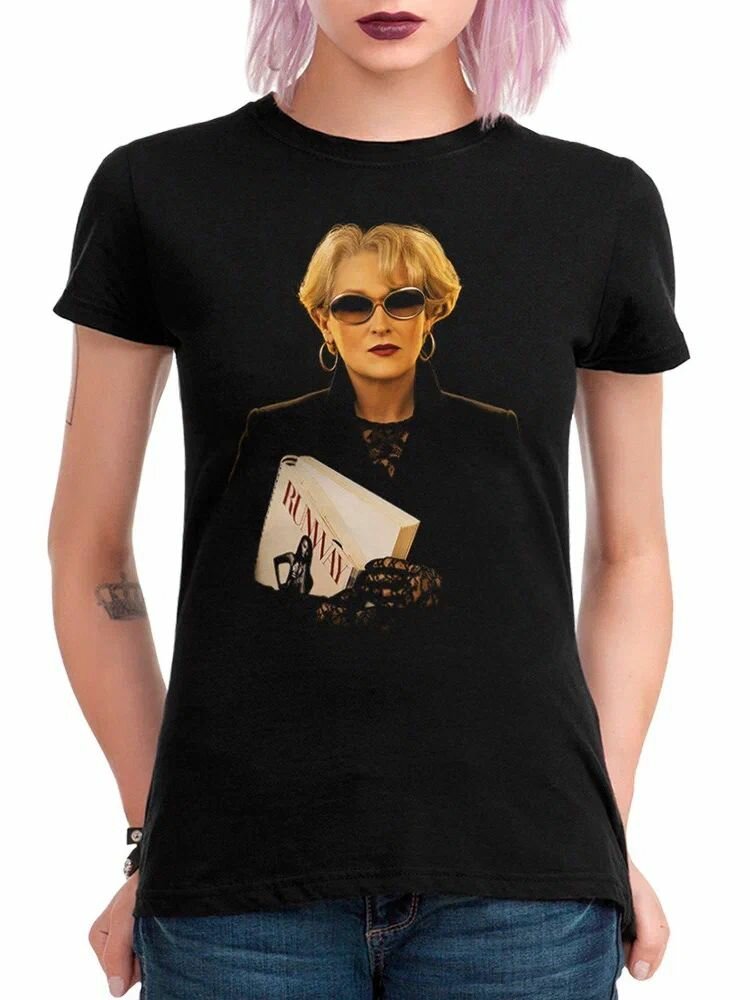 Футболка Dream Shirts Дьявол носит Прада / Миранда Пристли