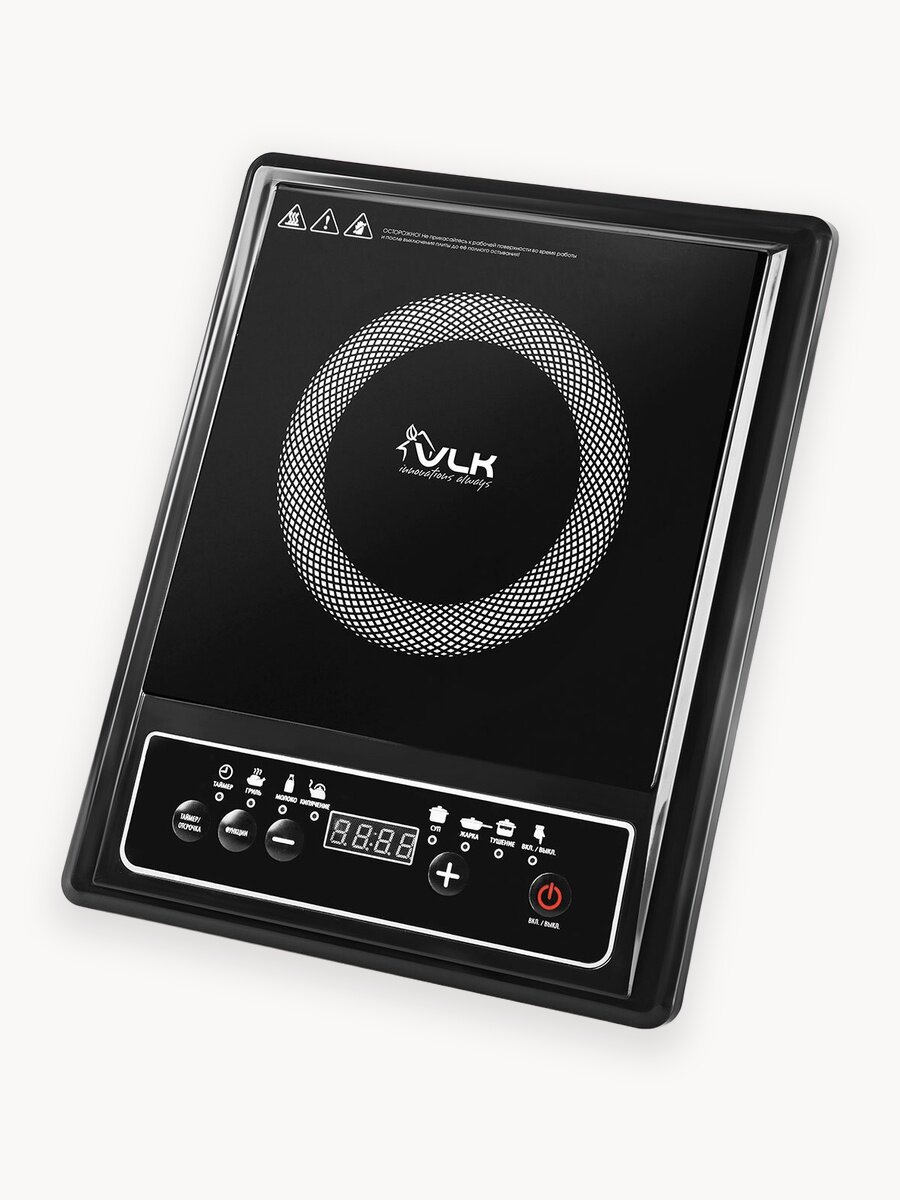Индукционная плитка настольная VLK Palermo-7731 / 2000 Вт / 6 автоматических программ