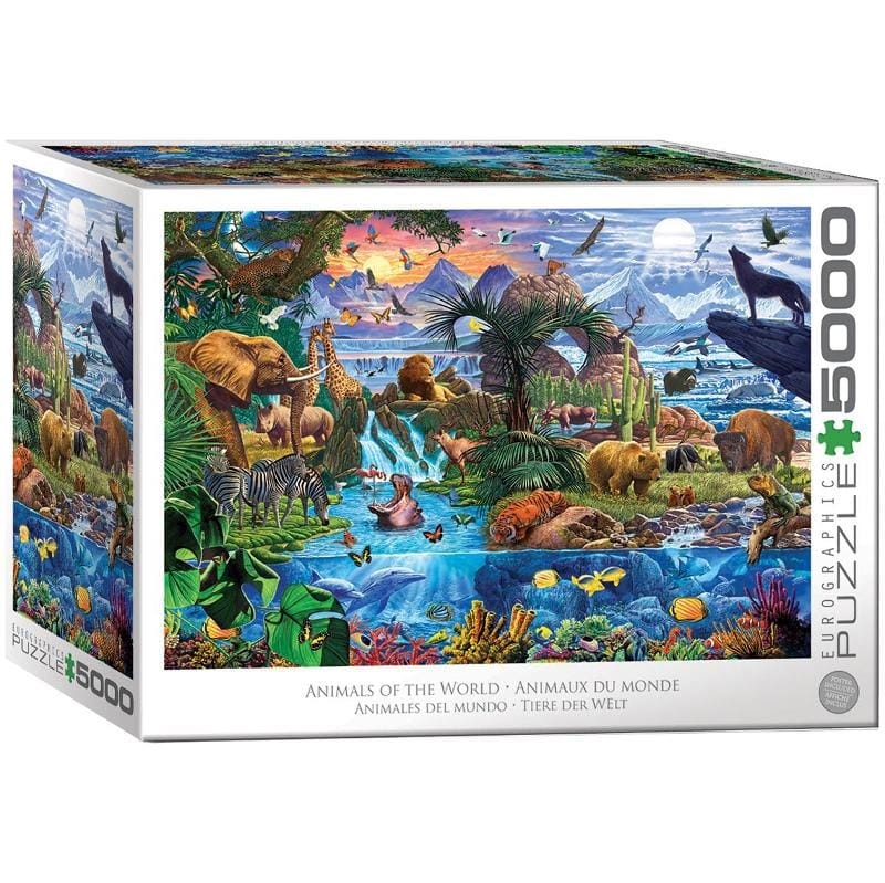 Пазл Eurographics Earth Wildlife, 5000 элементов, 96.5x134.6 см