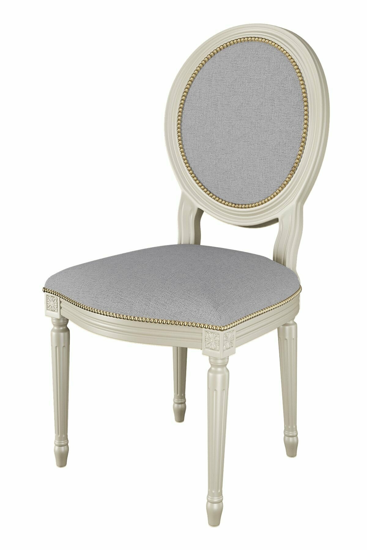 Стул деревянный Астория массив бука, серый, доломита ALP00007377