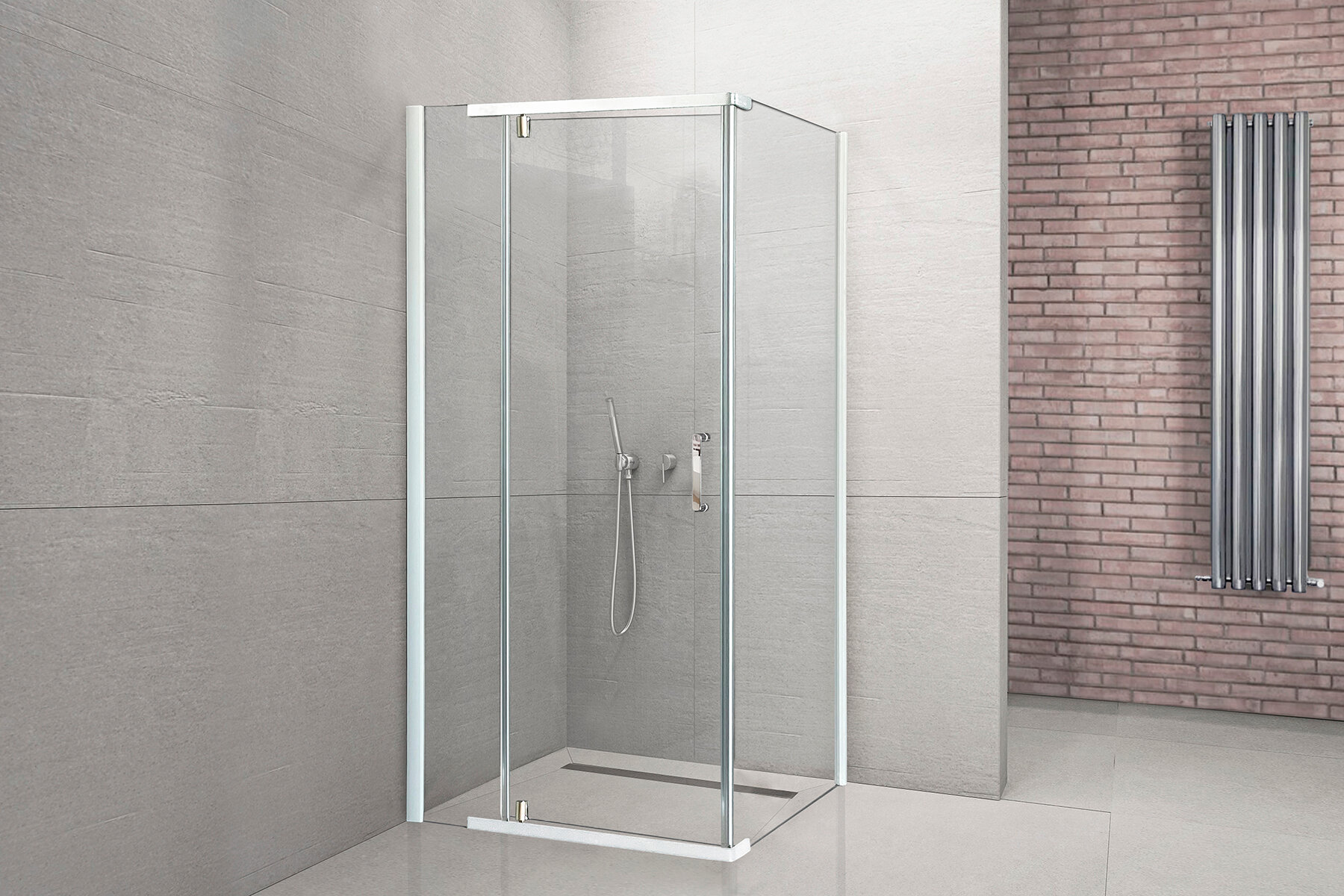 Душевой уголок Royal Bath HPVD-T 100*70*200(прозрачное стекло)