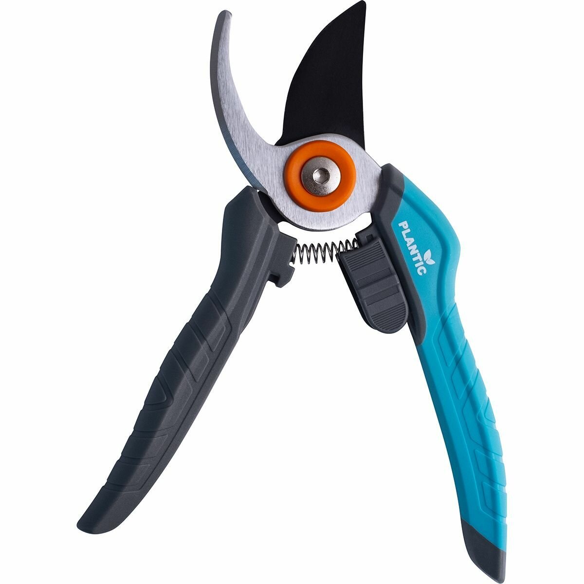 Секатор садовый профессиональный Plantic Light L67 25267-01, диаметр реза 20 мм, лезвия из углеродистой стали и эргономичные рукоятки с текстурным покрытием