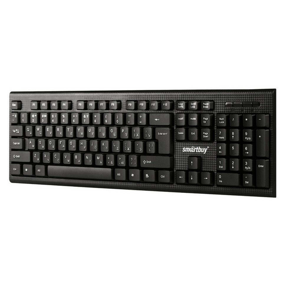 Клавиатура Smartbuy ONE 115, USB, черный, 365512