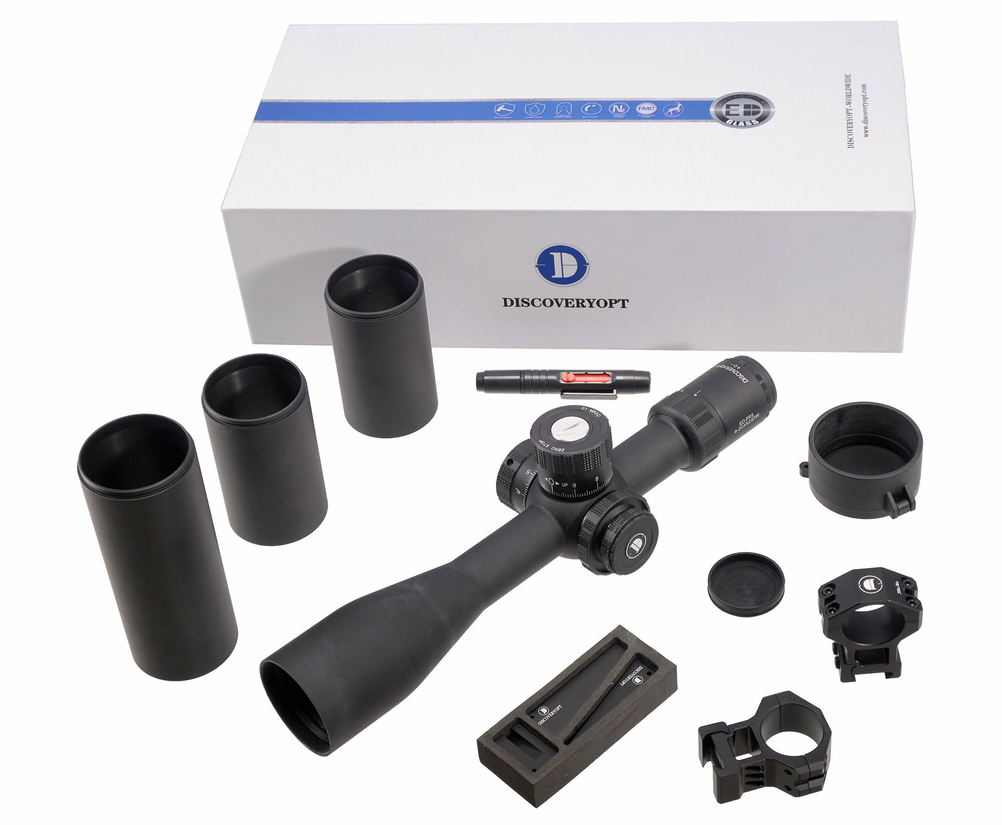 Оптический прицел Discovery ED-PRS 4-20x52SFIR (34 мм, оригинал)