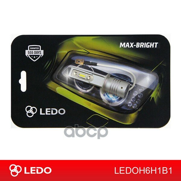Лампа Светодиодная H1 Ledo 12V-24V LEDO арт. ledoh6h1b1