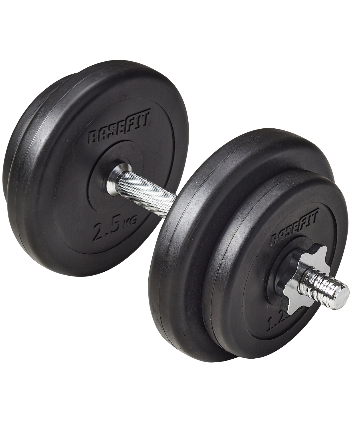 Гантель разборная пластиковая в коробке Basefit Db-720, 9,5 кг