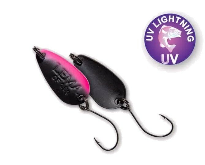 Crazy Fish Lema №52 1.6 г блесна вращающаяся для ловли щуки и окуня на пресной воде