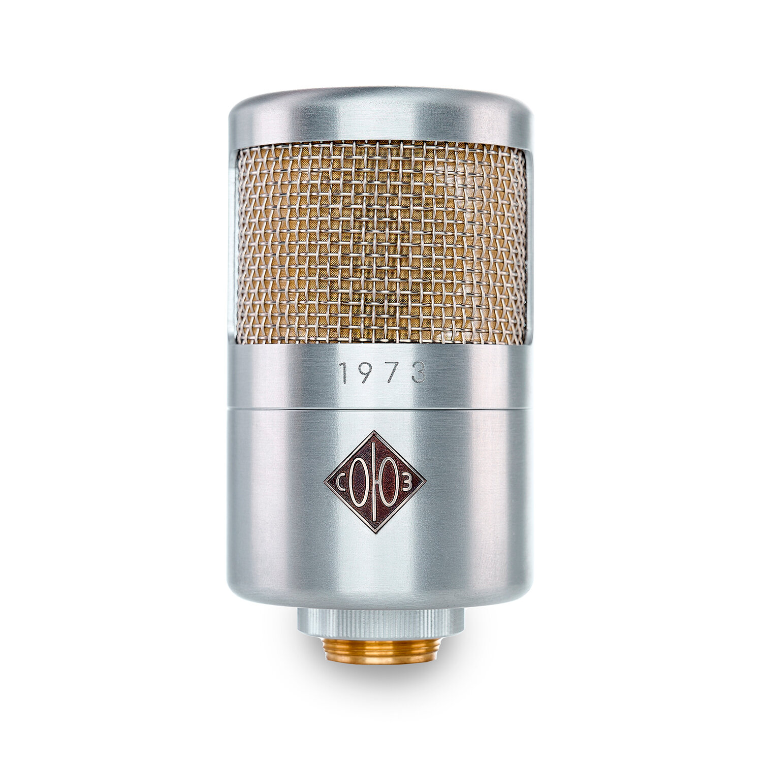 СОЮЗ 1973 - Транзисторный конденсаторный студийный микрофон, серебристый