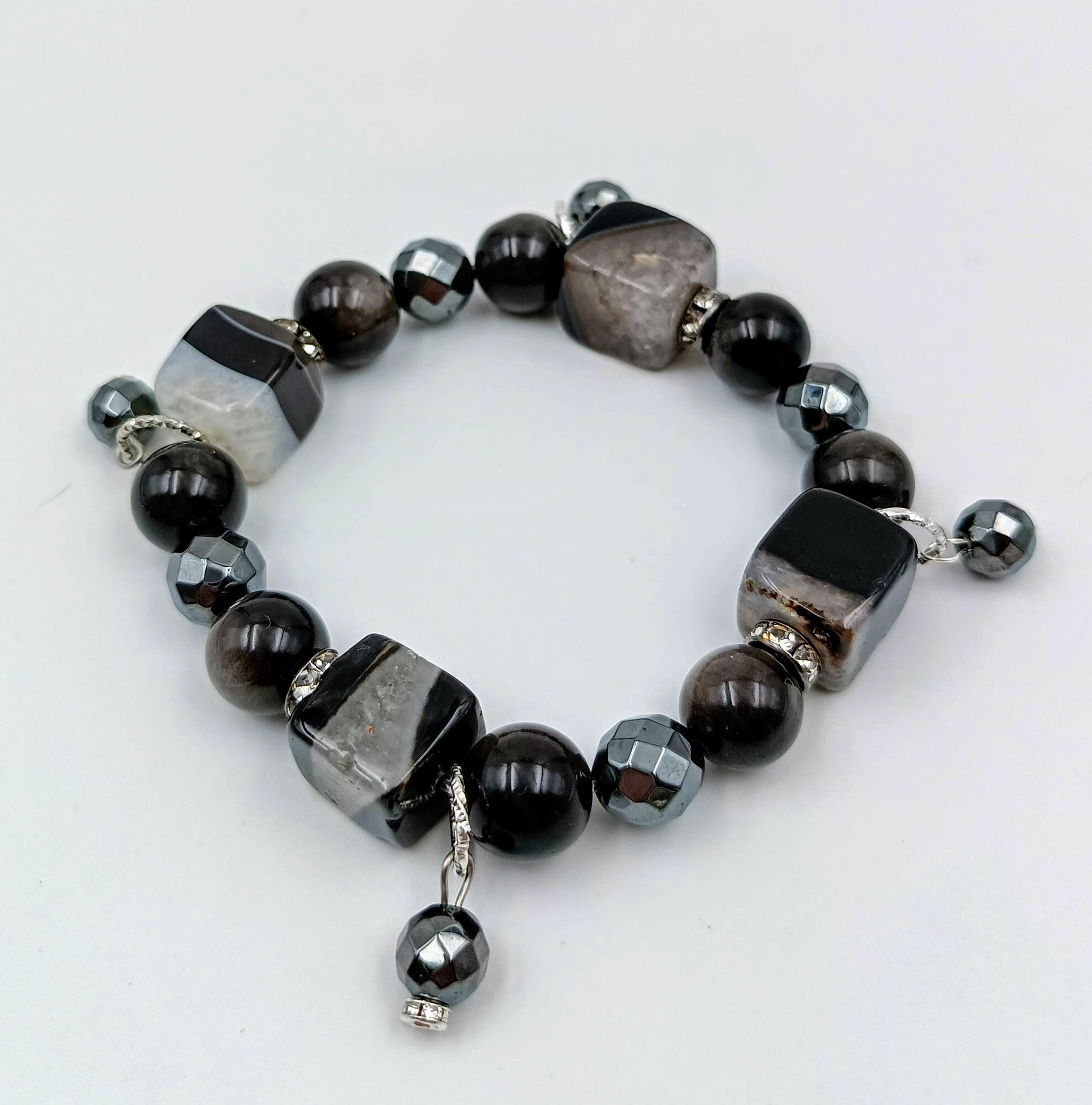 Браслет, агат