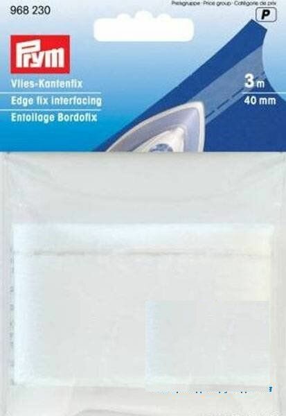 Флизелиновая лента для фиксации швов и сгибов (40мм*3м) PRYM 968230
