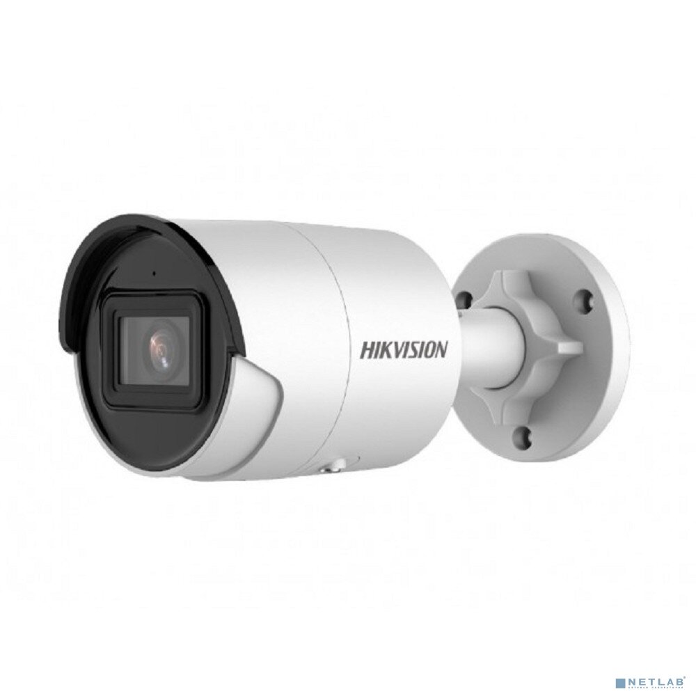 HIKVISION DS-2CD2043G2-IU(4mm) 4-4мм цв. корп: белый