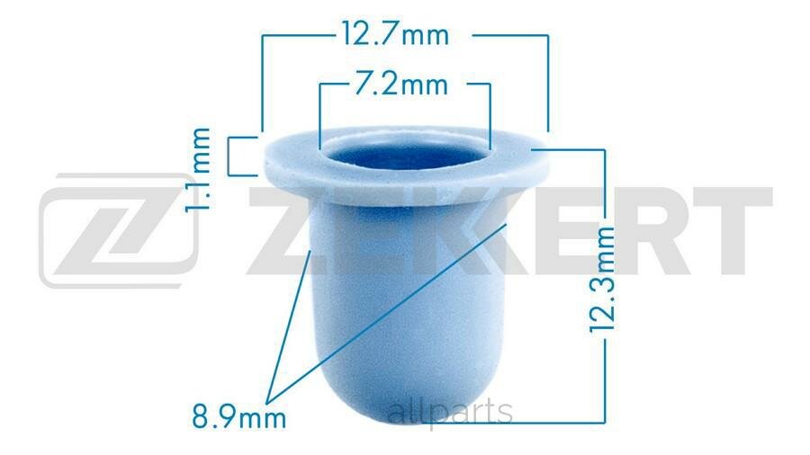 ZEKKERT BE-1098 Клипса крепёжная VAG (миним. кол-во заказа 10 шт)