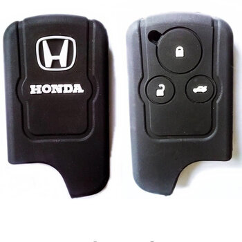 Силиконовый чехол для смарт ключа хонда 3кнопки (Аккорд европеец) АРТ. СМ022