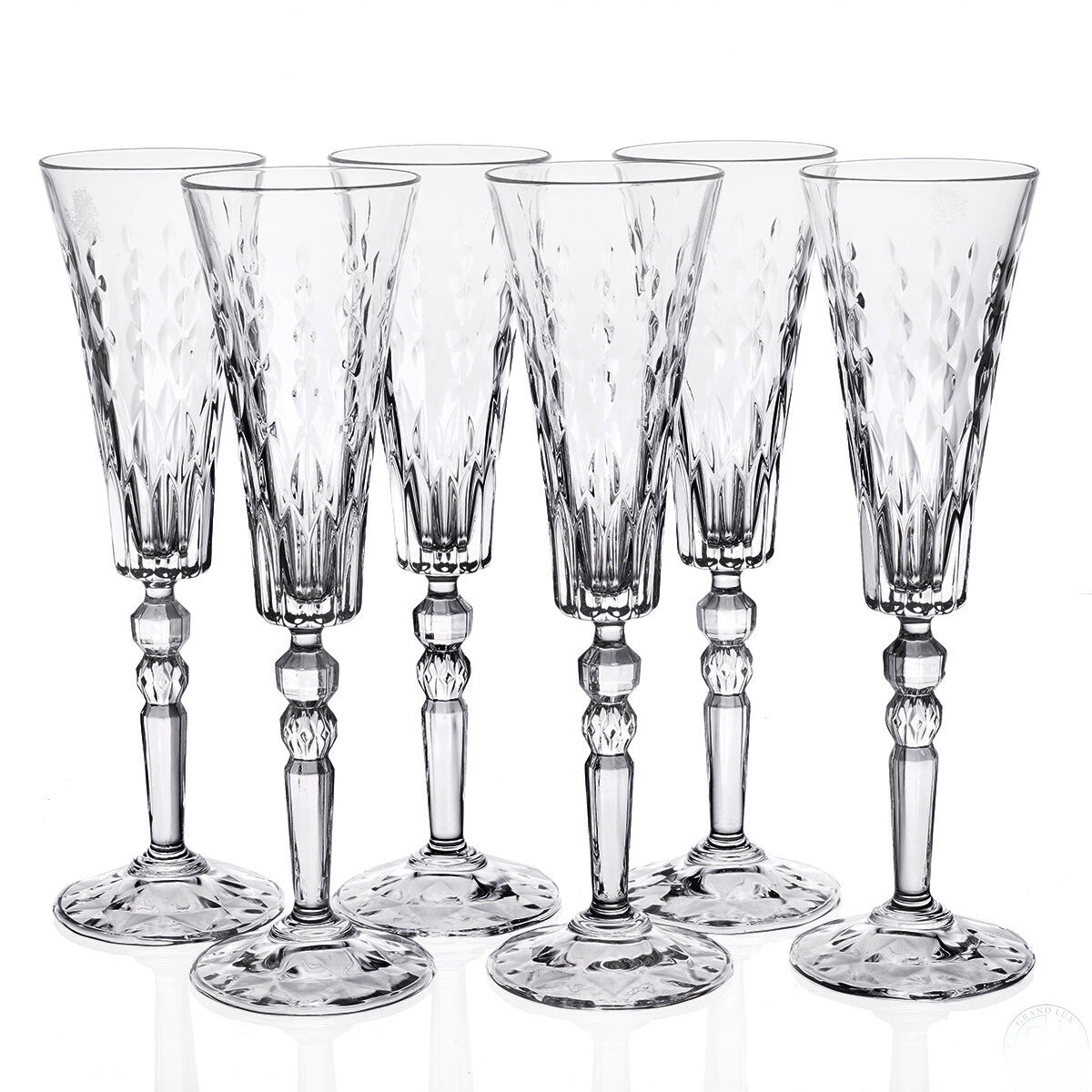 Бокалы для шампанского "Мерилин" 170 мл, 6 шт. RCR Италия