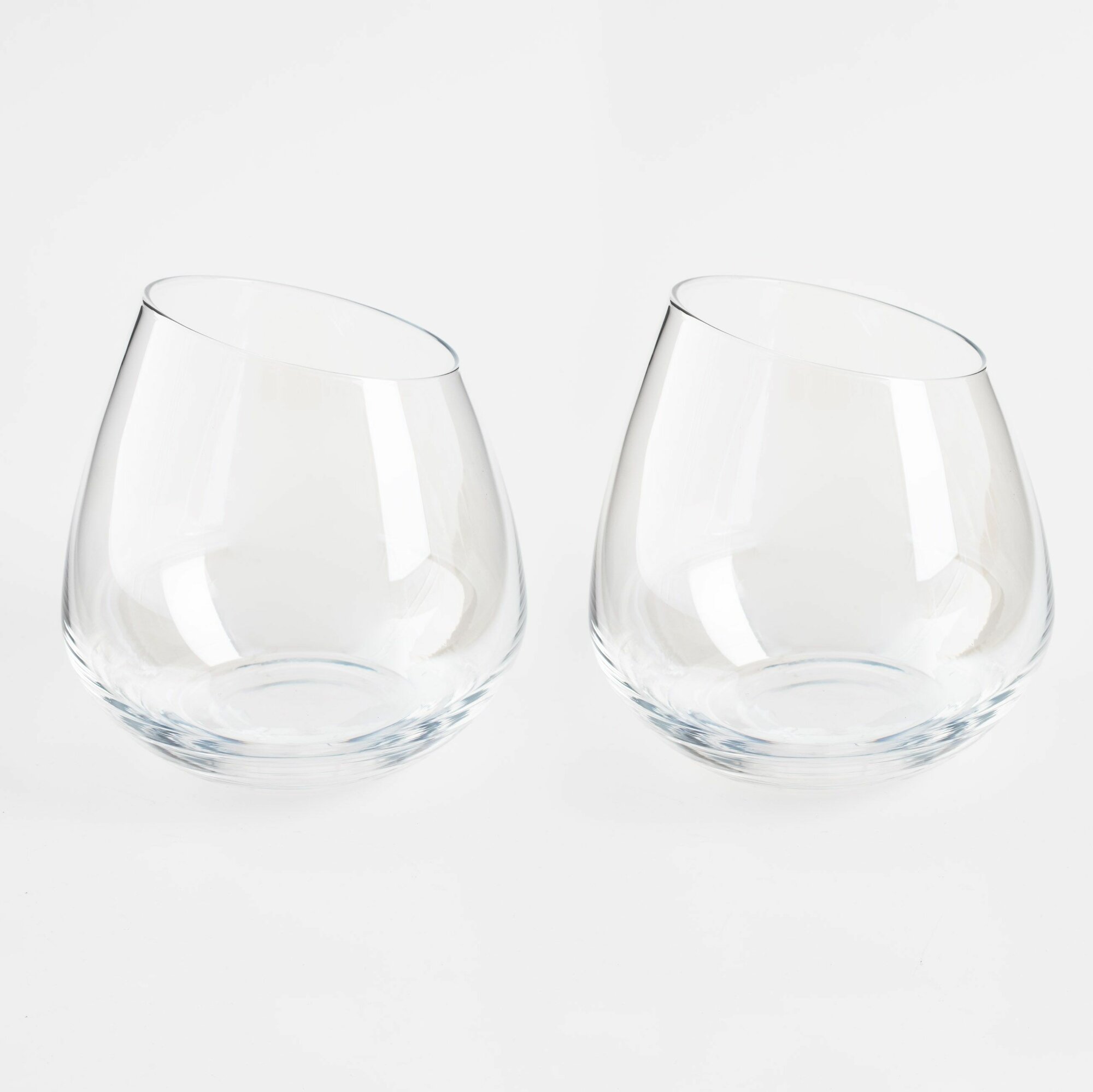 Стакан, 400 мл, 2 шт, стекло, перламутр, Charm L polar, Kuchenland