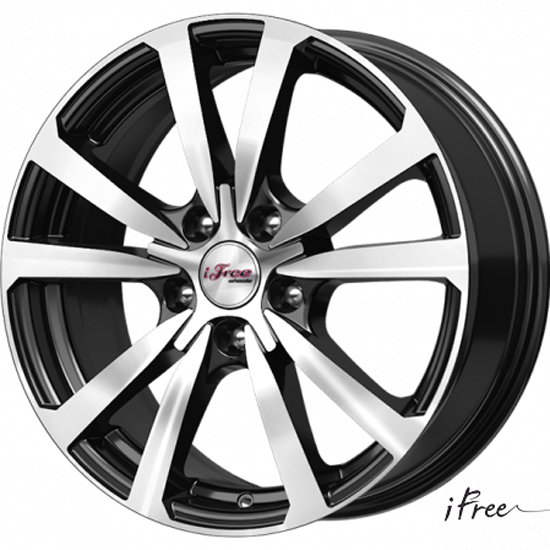 Диск Ifree Бэнкс 7x17/5x114.3 D67.1 ET45 Блэк Джек