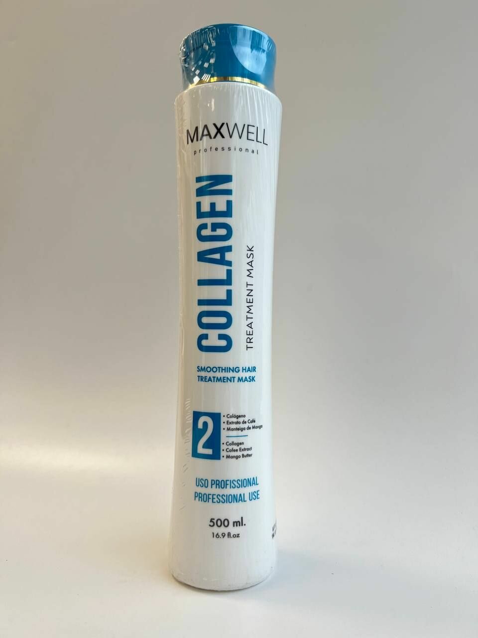Кератин MAXWELL Collagen 500 ml для волос профессиональный