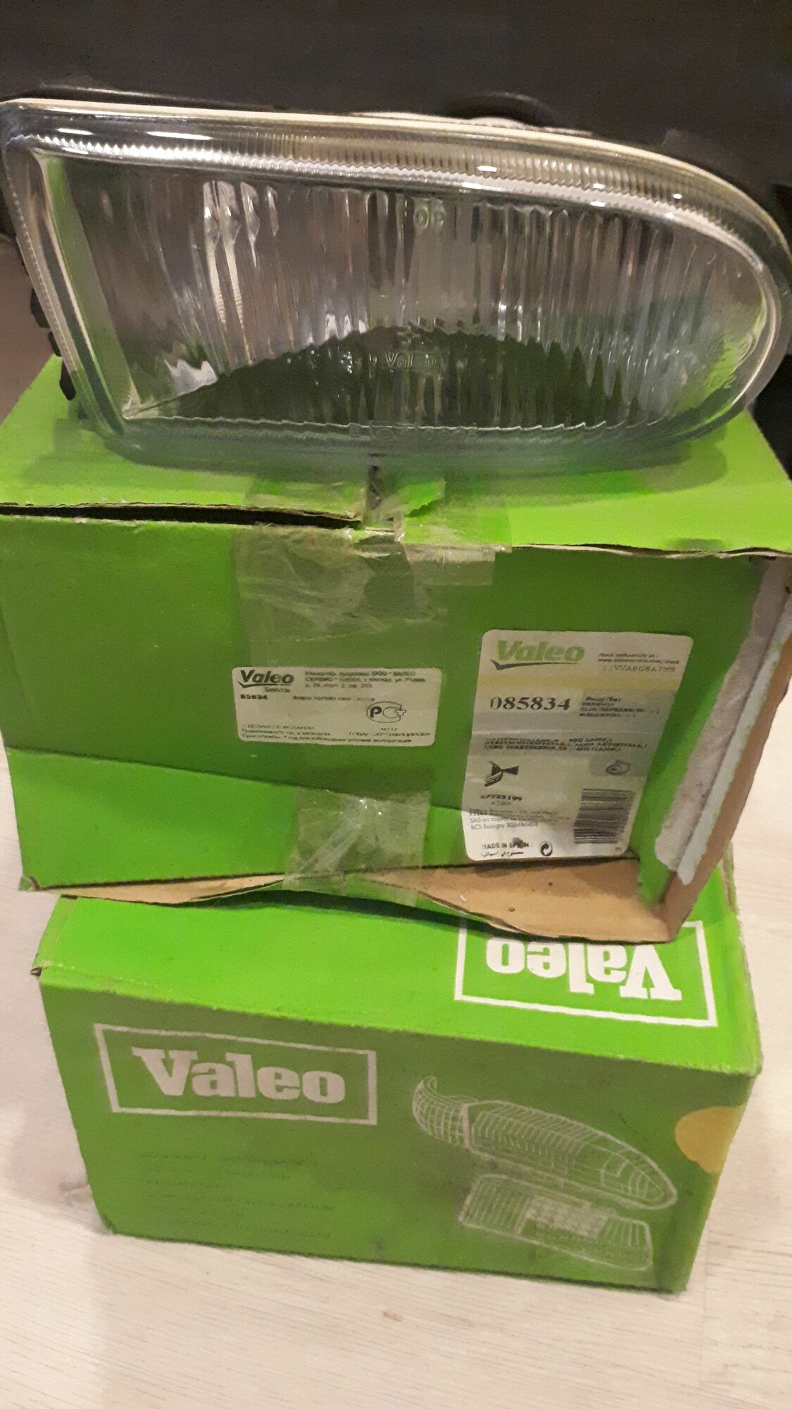 Фара противотуманная передн лев RENAULT: MEGANE, CLIO 91-99