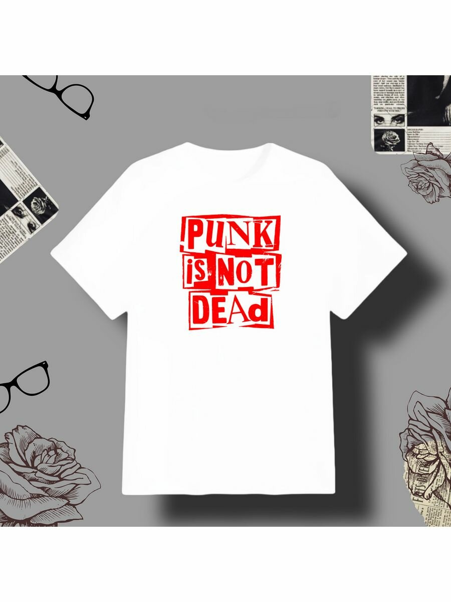 Футболка punks not dead
