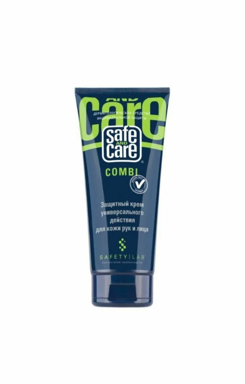 Защитный крем комбинированного действия для кожи рук и лица Safe and Care COMBI 100 мл 1 шт