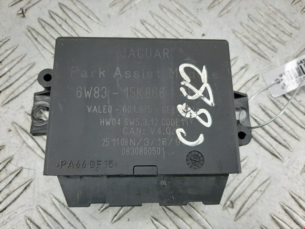 Блок управления парктрониками Jaguar XF (X250) 6W8315K866BJ арт. 645478