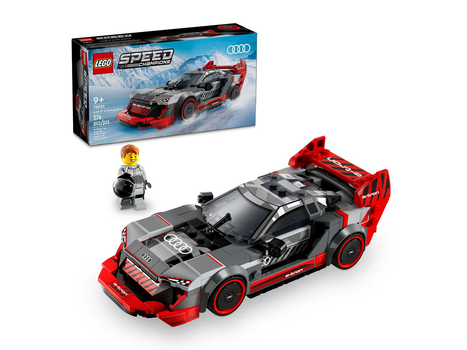 Конструктор LEGO Speed Champions 76921 Конструктор Гоночный автомобиль Audi S1 e-tron quattro