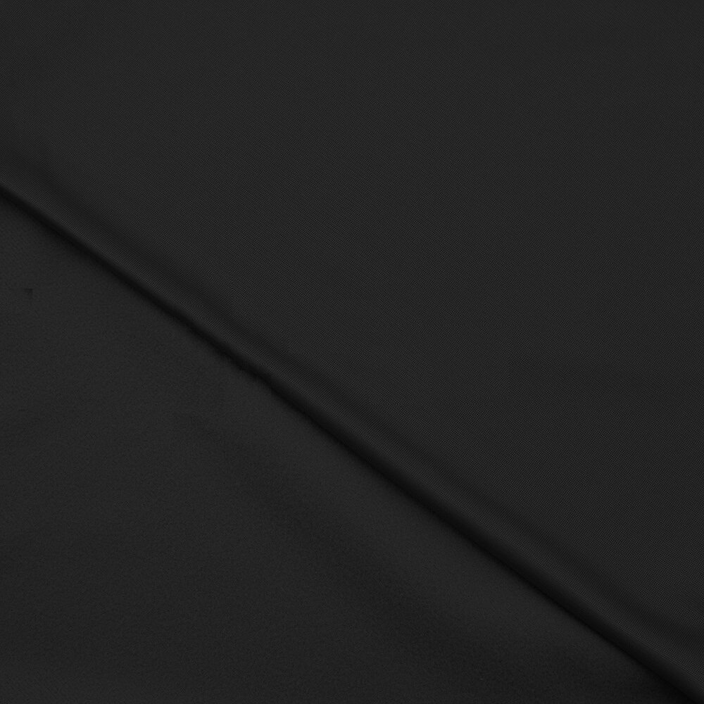 Ткань для спортивной одежды Полибрушет. Цвет черный. Готовый отрез 3*1,5м.