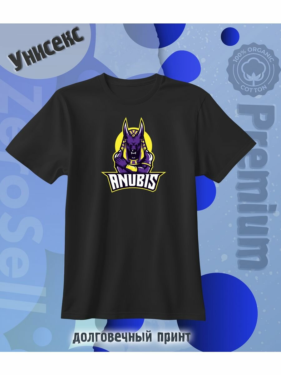 Футболка анубис бог
