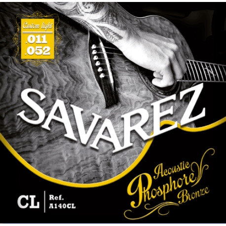 Струны для акустической гитары Savarez A140CL