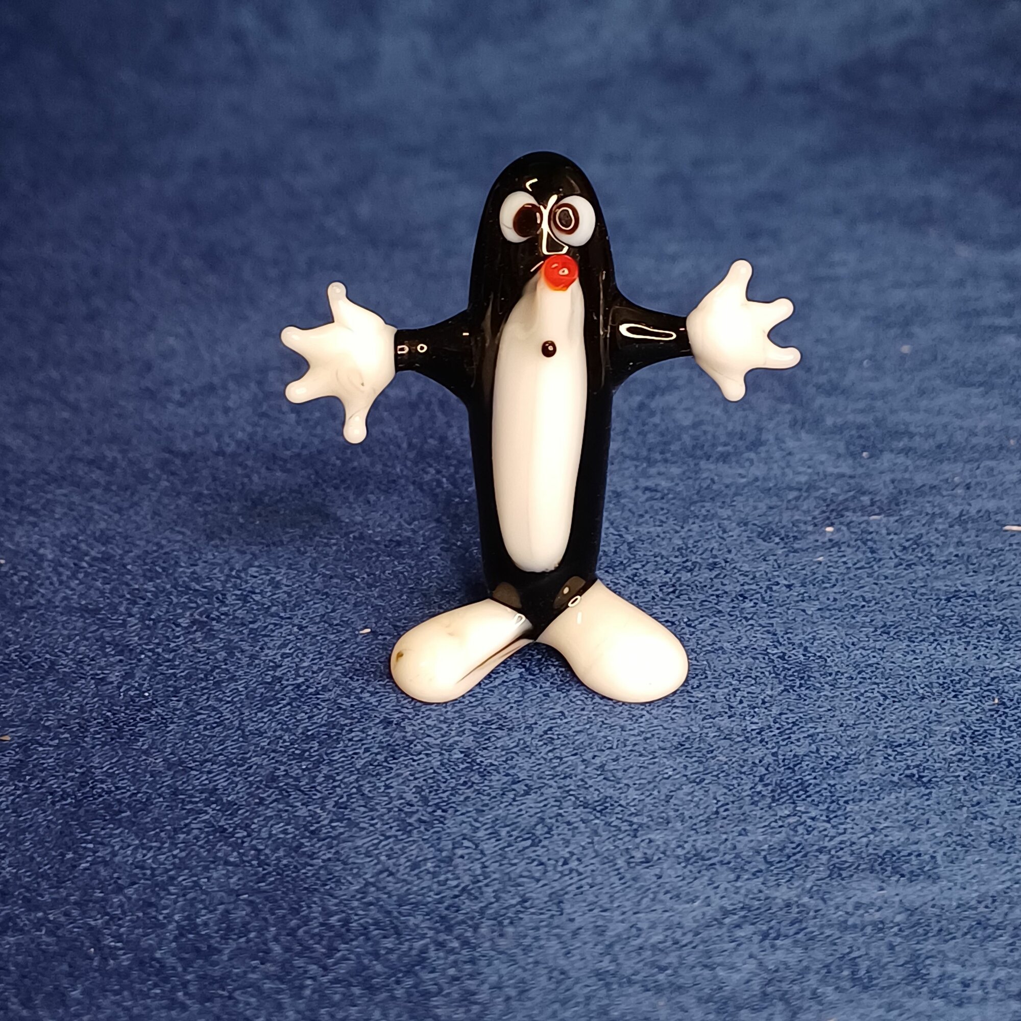 Фигурка стеклянная "Крот" Чёрный