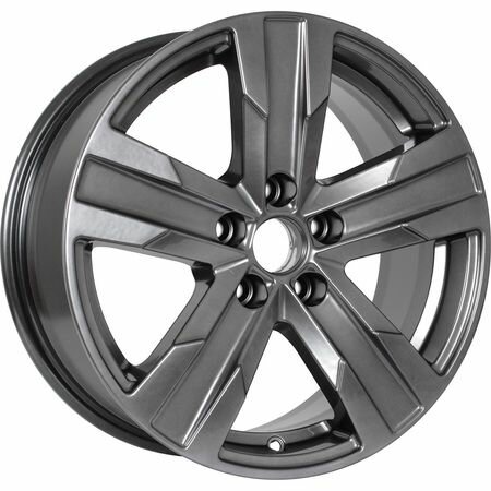 Колесный литой диск КиК Висмут R16x7 5x110 ET39 CB65.1 Dark_platinum