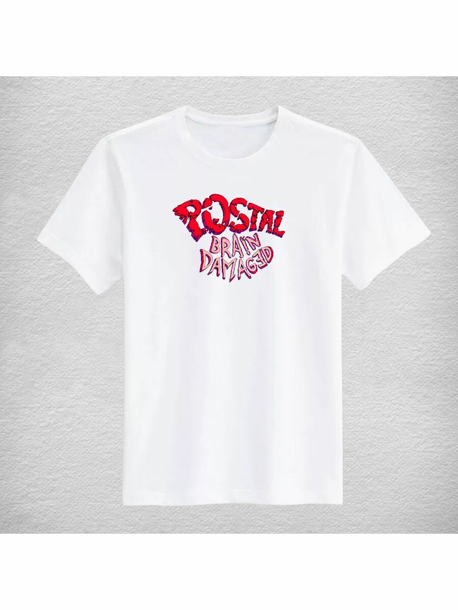 Футболка postal brain damage