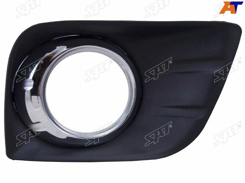 Оправа противотуманной фары SAT STTY1502191, для Toyota Land Cruiser Prado, передняя, правая, чёрная